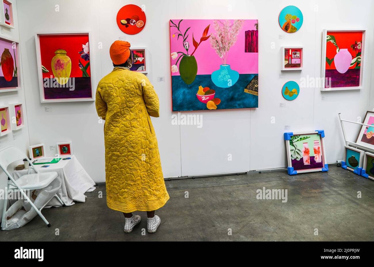London UK 20 March 2022 . Dawn Beckles’ interpretation of the classic ...