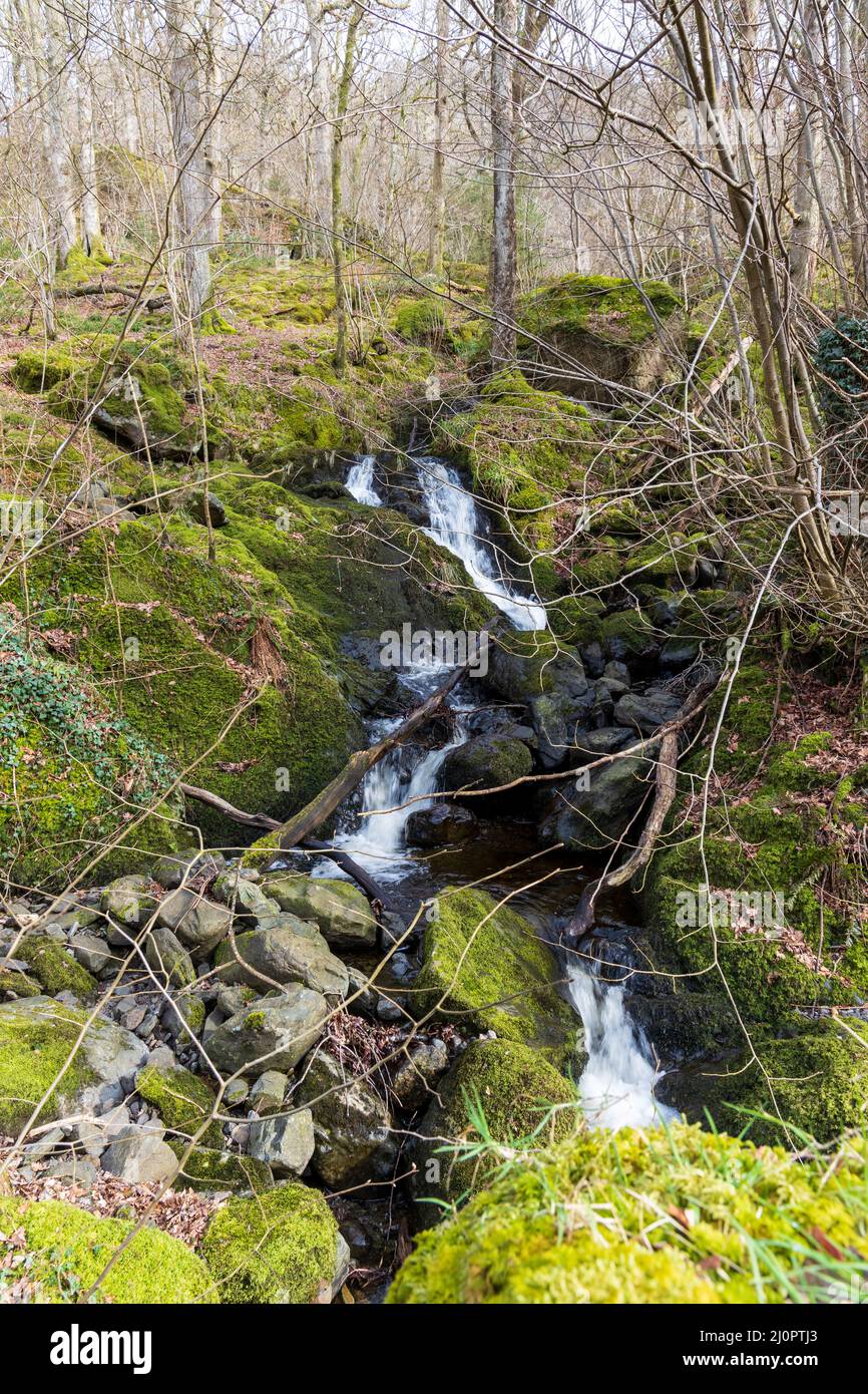 Lodore warterfall hi-res stock photography and images - Alamy