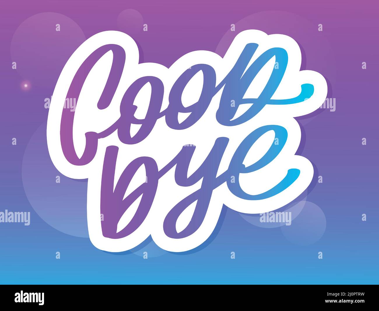 Writing farewell Stock Vector Images - Alamy