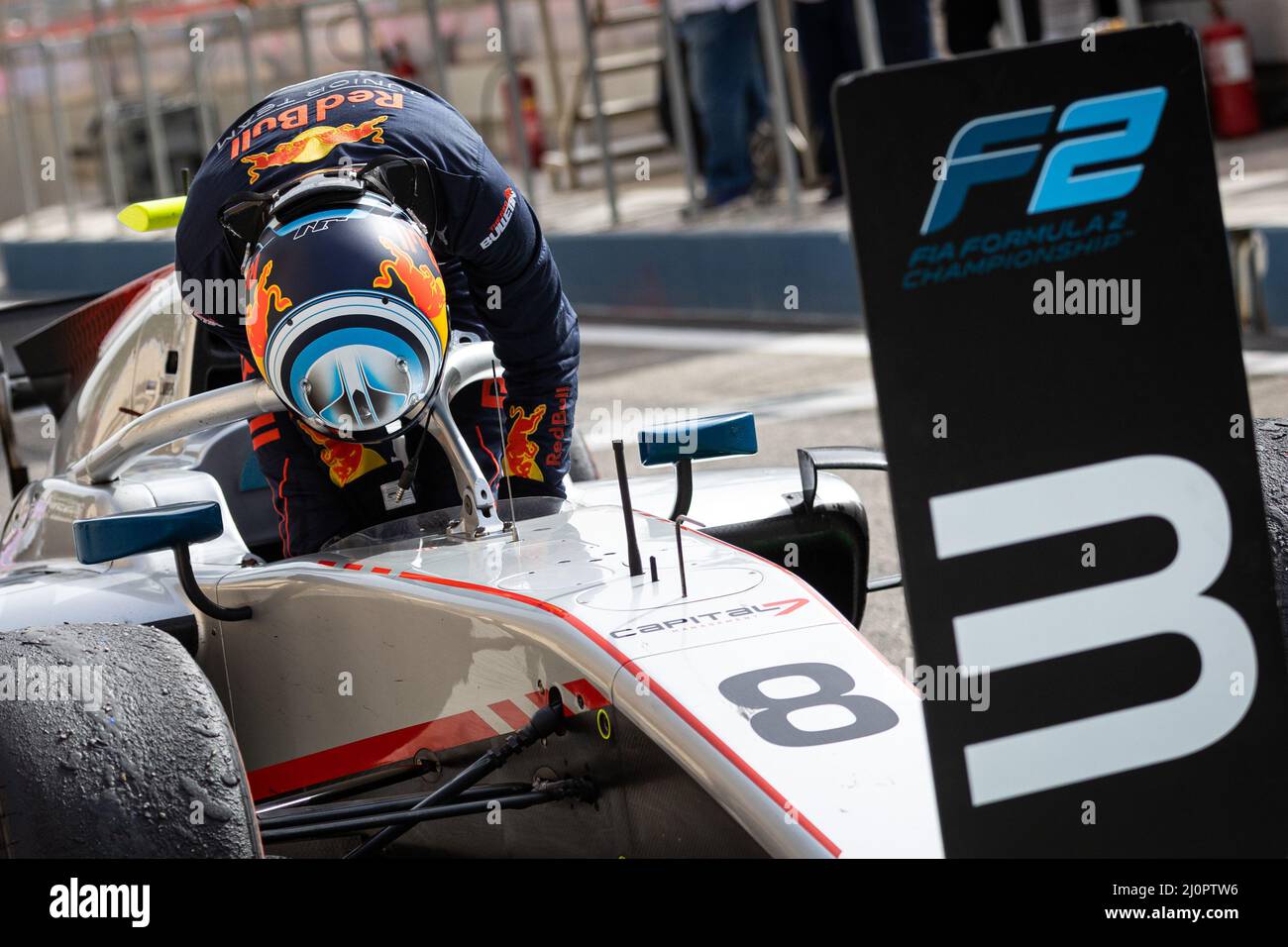 Vips Juri (est), Hitech Grand Prix, Dallara F2, portrait during the 1st ...