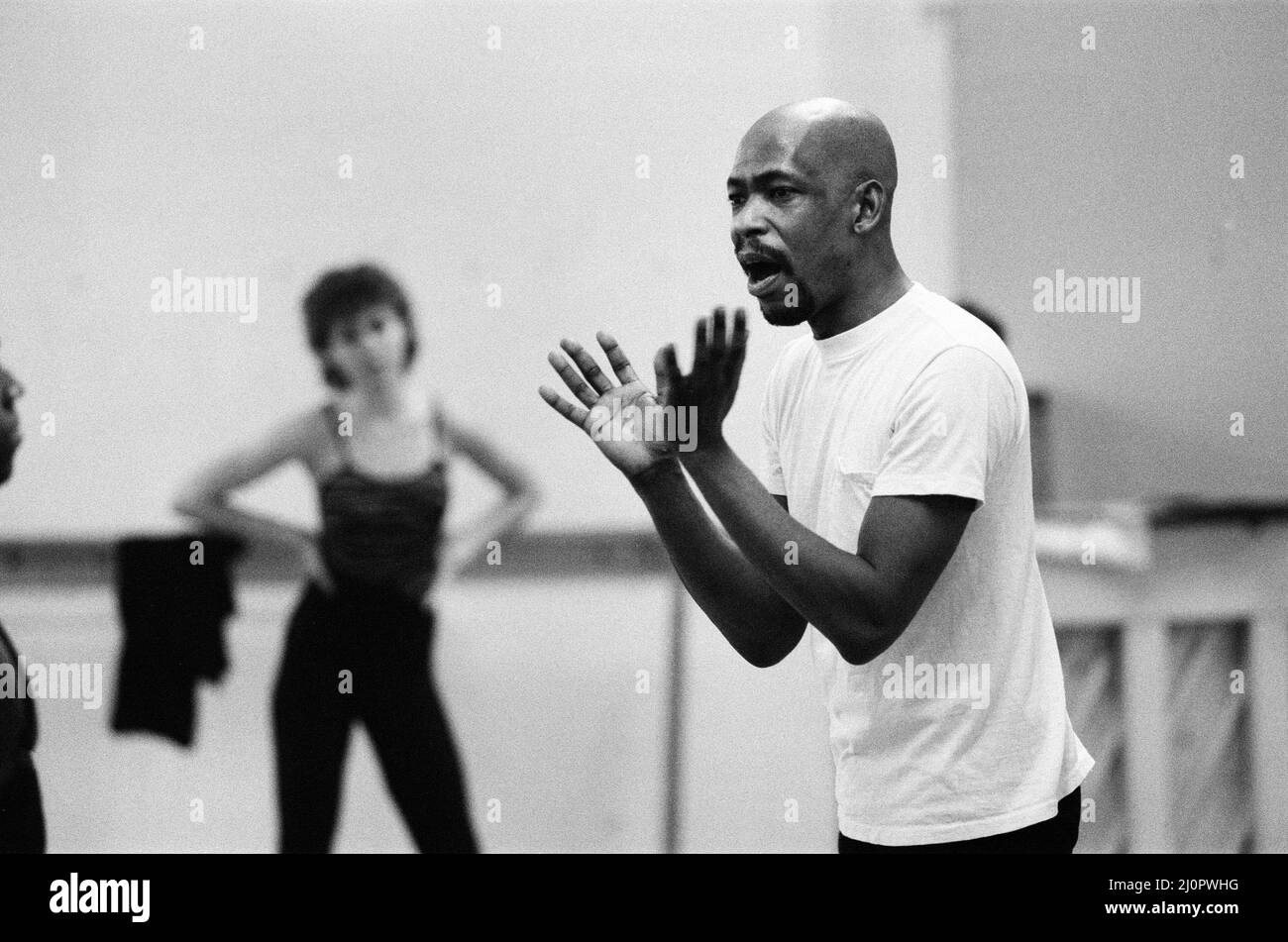 Pineapple Dance Studios, Covent Garden, London. 11th January 1983 Stock ...