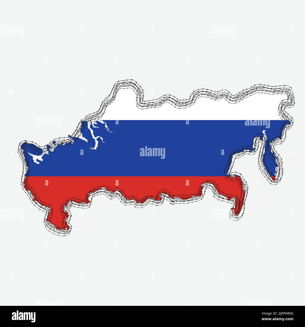 Economic sanctions russia Stock Vector Images - Alamy