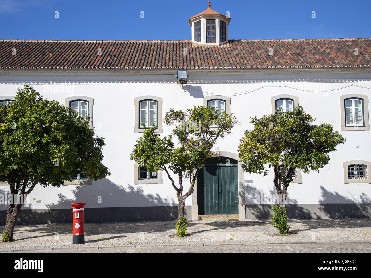 Photo of City center of Faro, capital city of Algarve, Portugal Stock ...