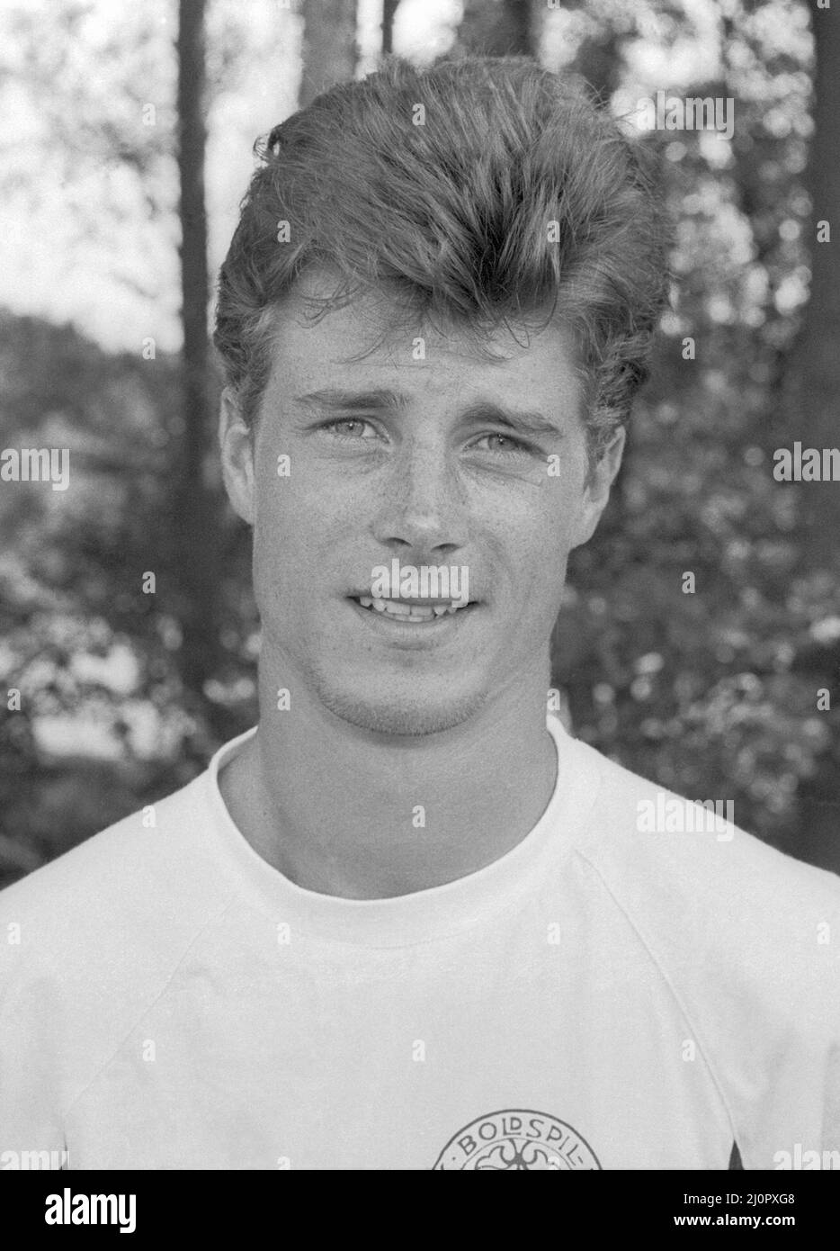 BRIAN LAUDRUP football Bayern Münich and in Denmark nationalteam to ...