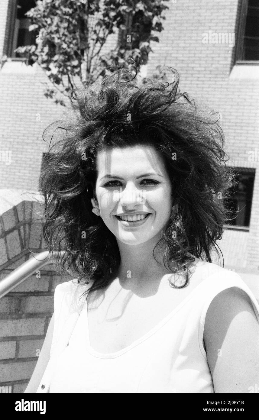 Cleo Rocos, Actress, pictured outside Southwark Crown Court, London ...