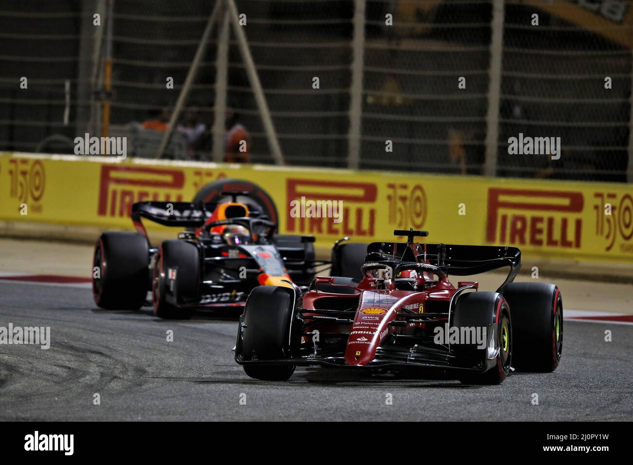 Sakhir, Bahrain. 20th Mar, 2022. Charles Leclerc (MON) Ferrari F1-75 ...