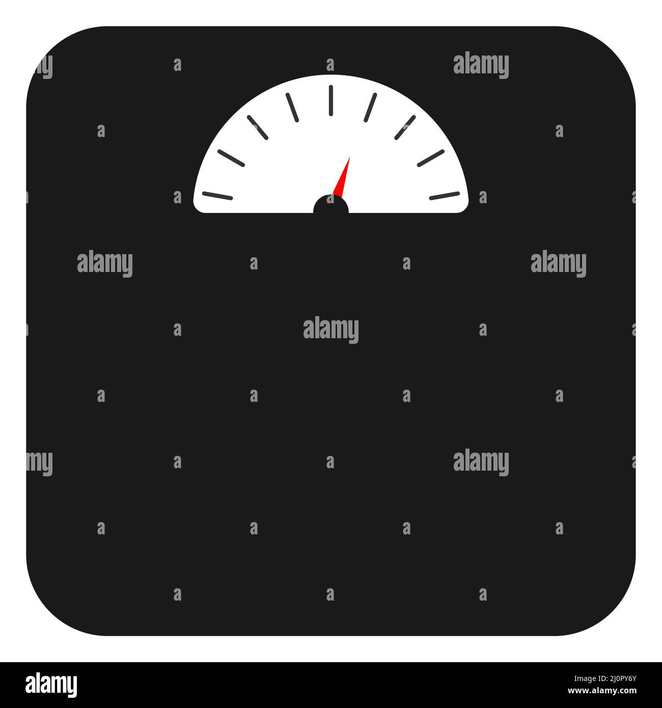 Weight scale icon, healthy diet body symbol, loss calorie measure ...