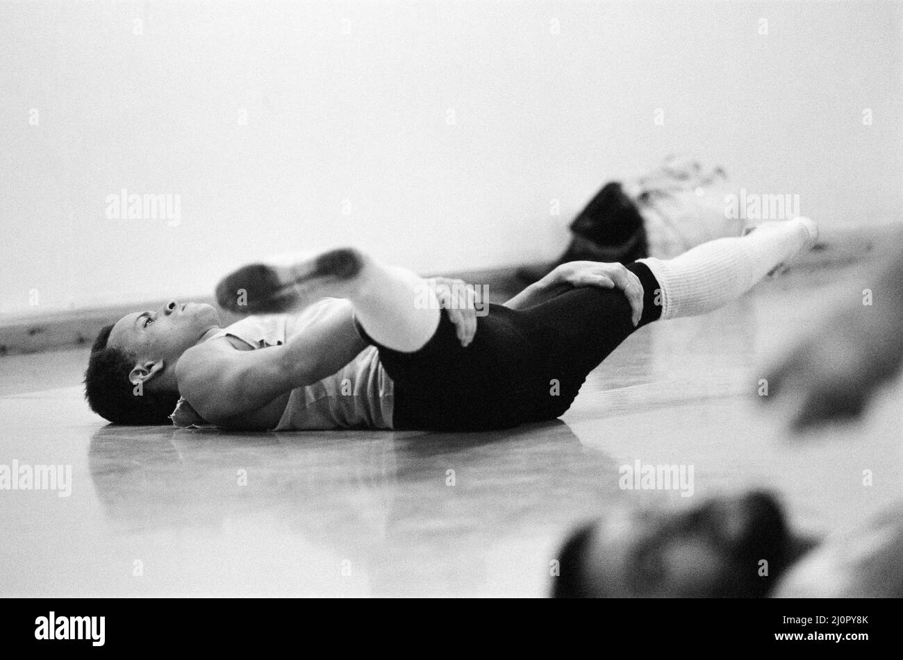 Pineapple Dance Studios, Covent Garden, London. 11th January 1983 Stock ...
