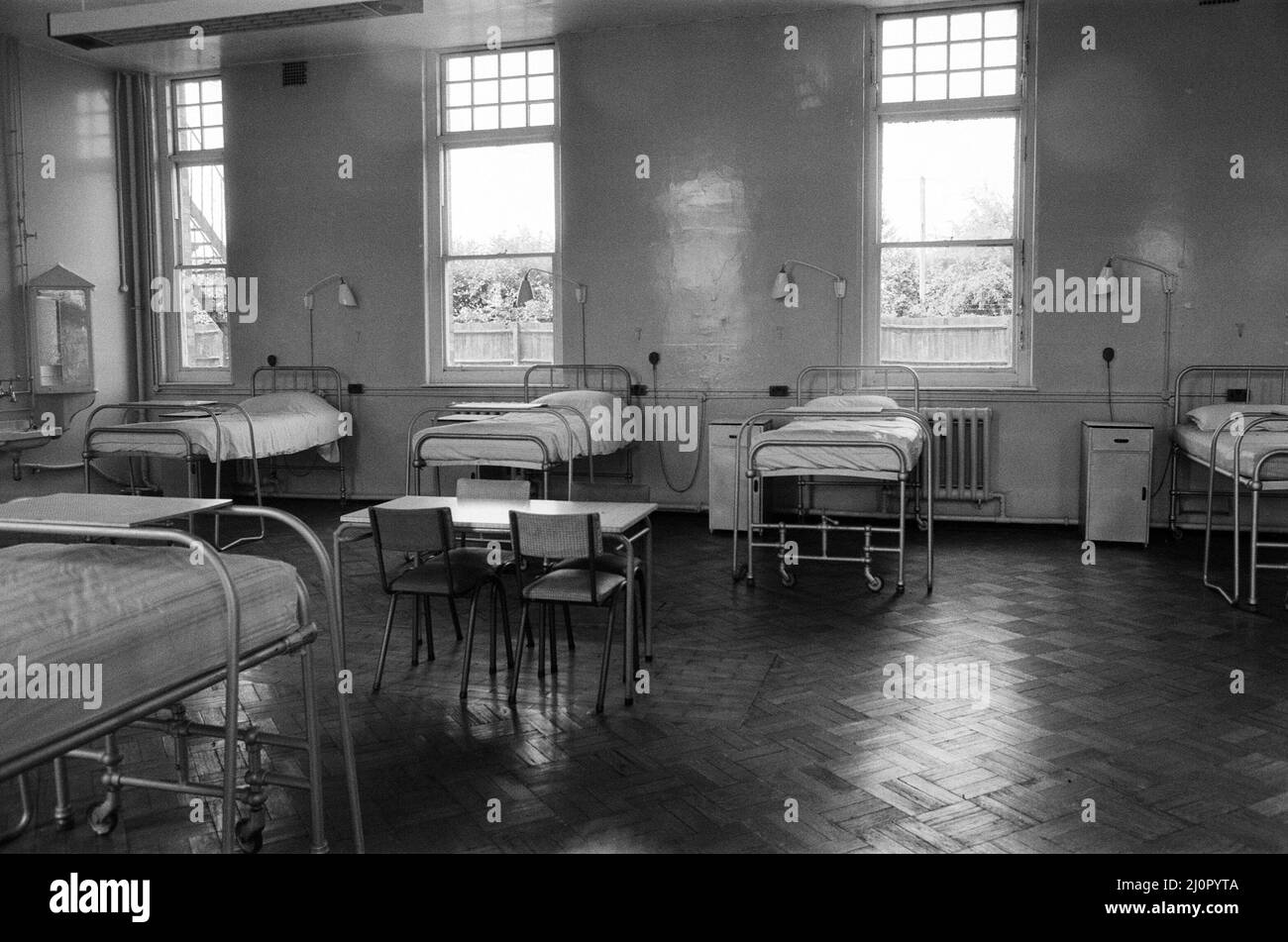 Catherine-de-Barnes Isolation Hospital, which is on constant stand-by ...