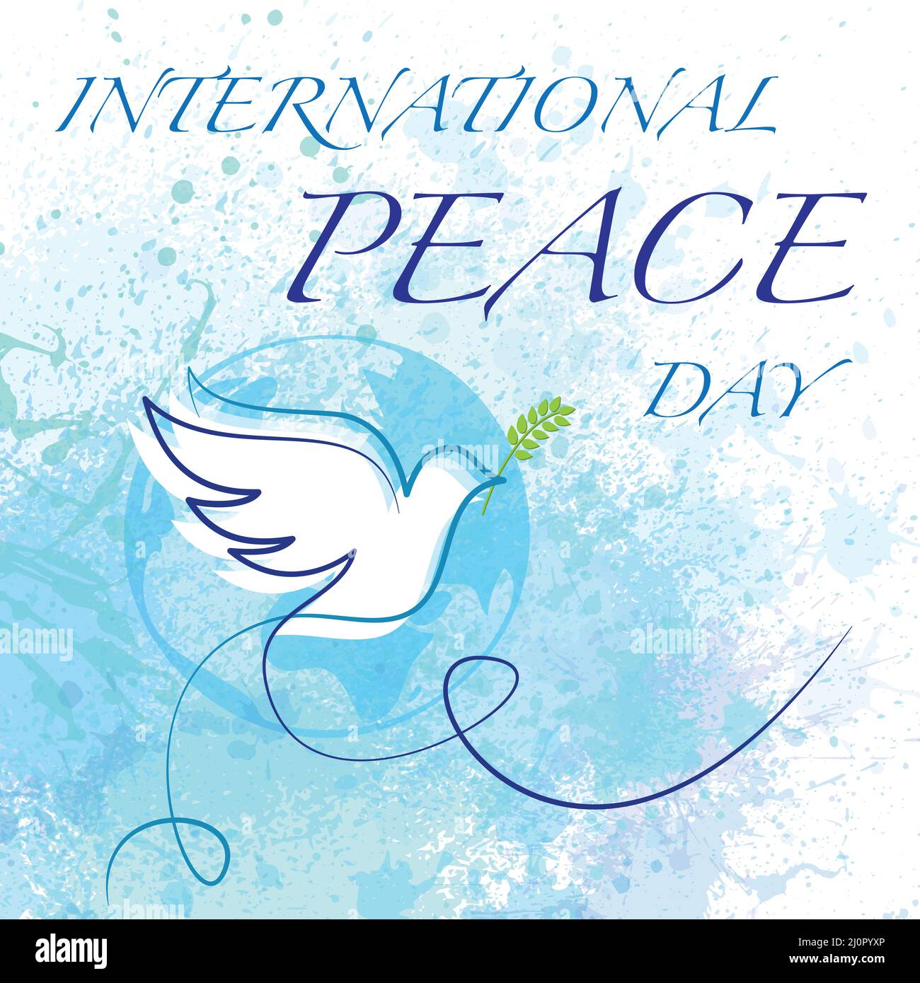 International peace day Stock Vector Image & Art - Alamy