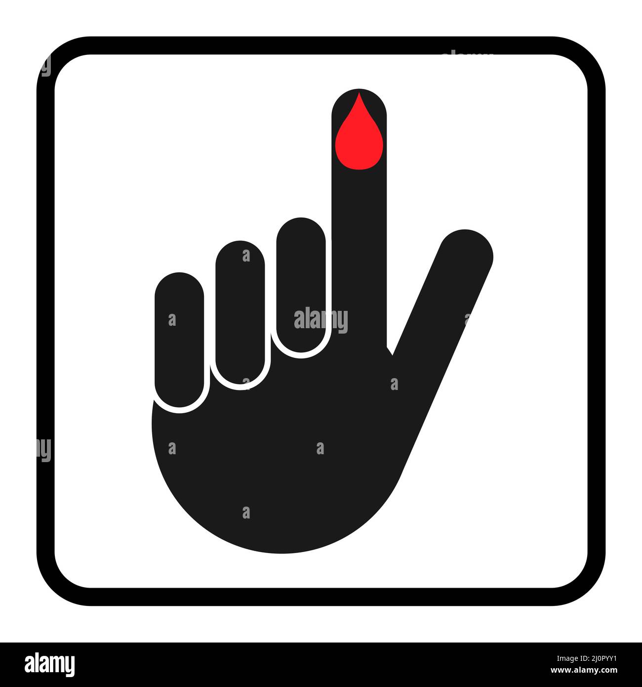 Bloods Hand Sign