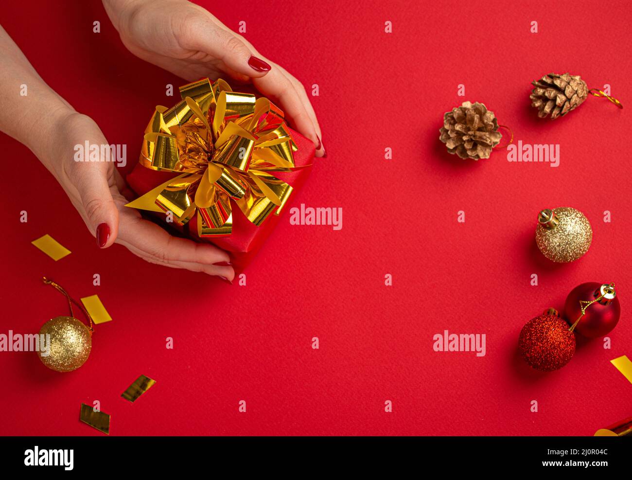 Hands top view hi-res stock photography and images - Alamy