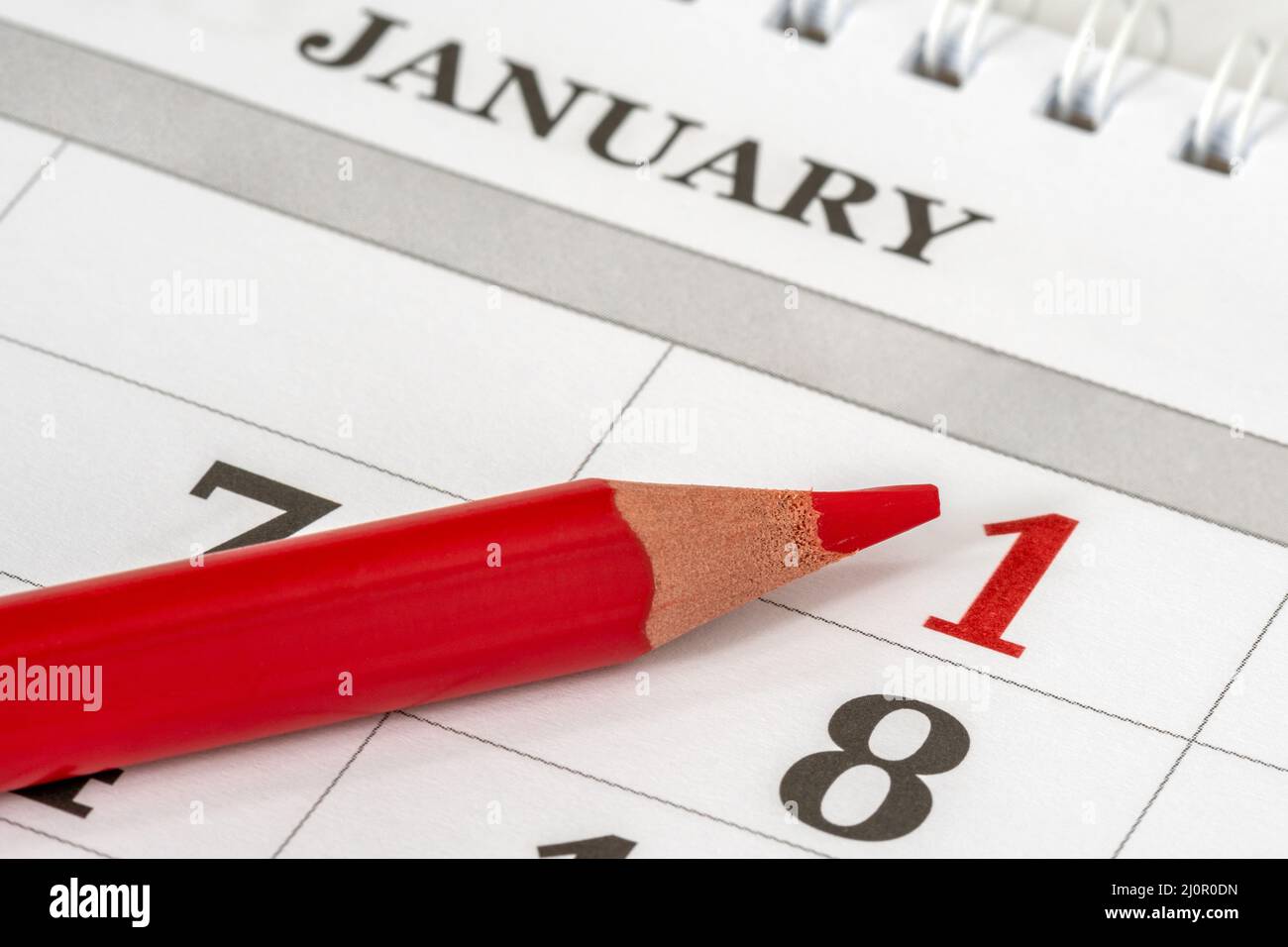 January 1 on calendar hi-res stock photography and images - Alamy