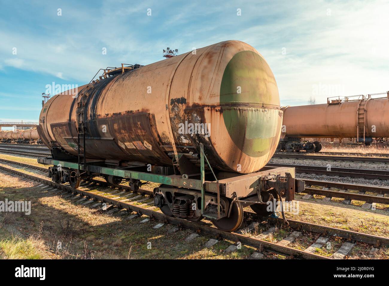 Oil waggon hi-res stock photography and images - Alamy