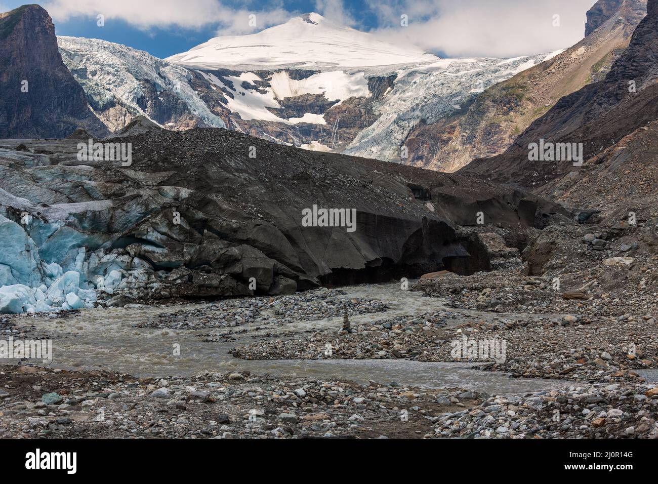 The largest glacier in Austria Stock Photo - Alamy