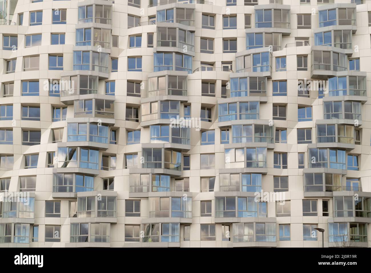 Facade of Battersea Power Station's Prospect Place by Gehry Partners ...