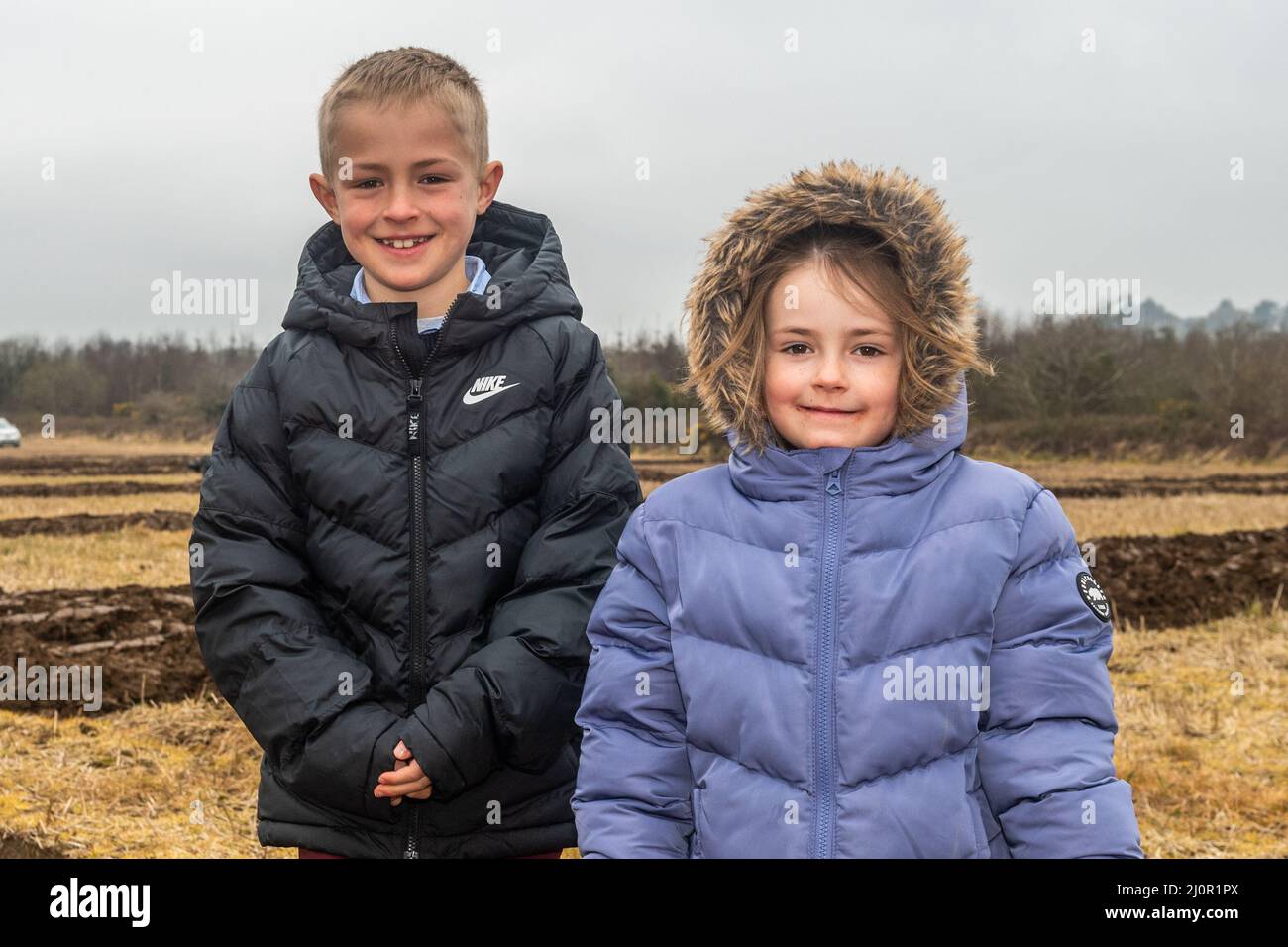 Kilmeen, West Cork, Ireland. 20th Mar, 2022. A ploughing match took ...