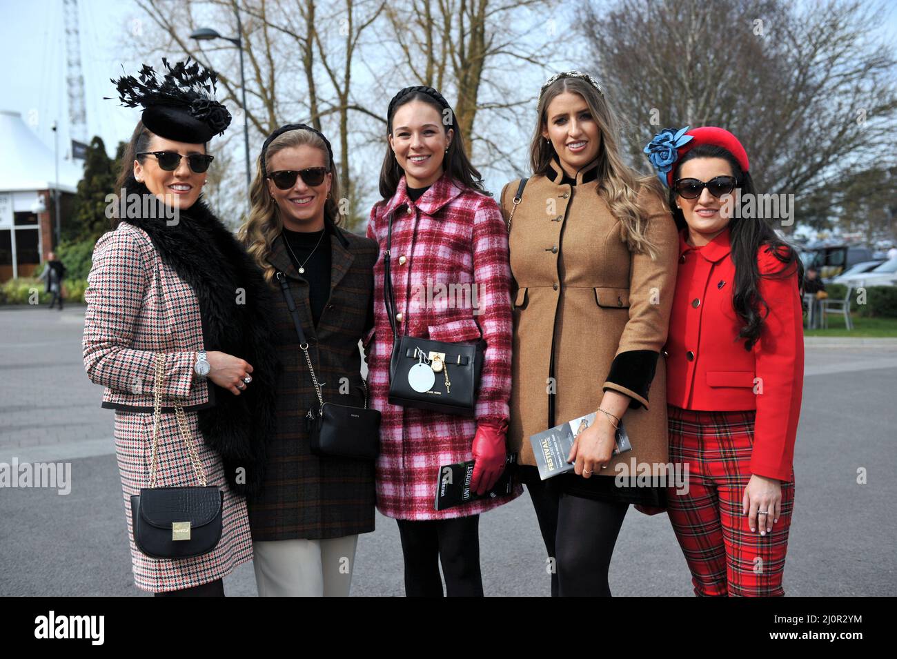 Day 1 of the Cheltenham Festival at Cheltenham Racecourse. Crowds on ...