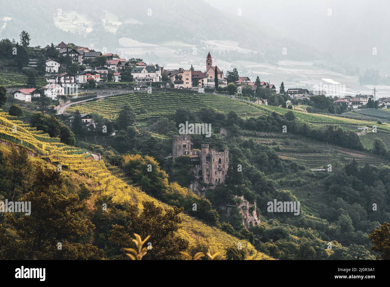 Panoramic view of Tirol Stock Photo - Alamy