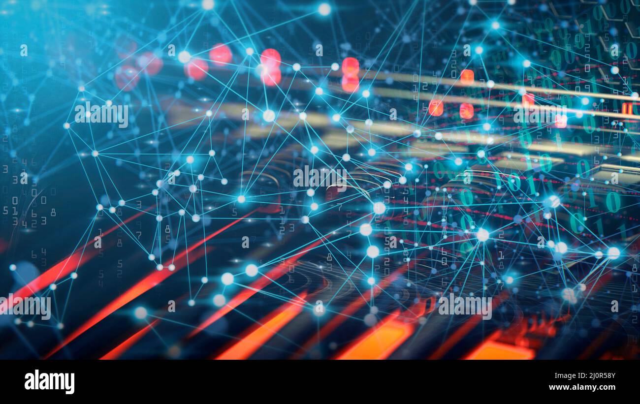 Blockchain, security system, data transformation, big data, IoT, data flow, internet of things ...