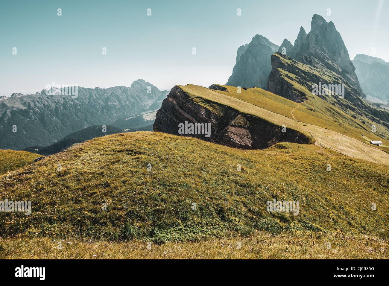 Seceda view hi-res stock photography and images - Alamy
