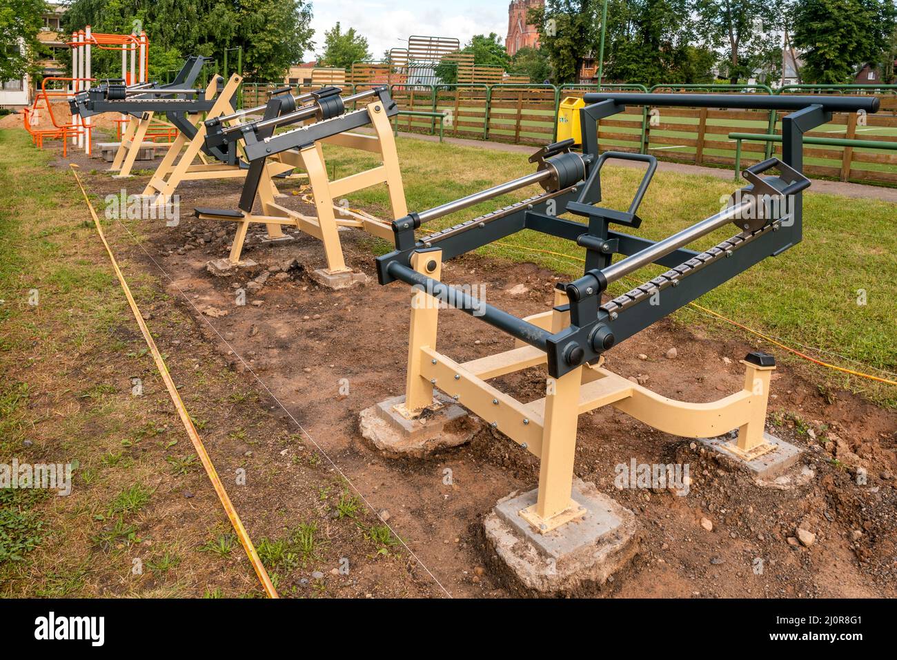 Exercise machines hi-res stock photography and images - Alamy