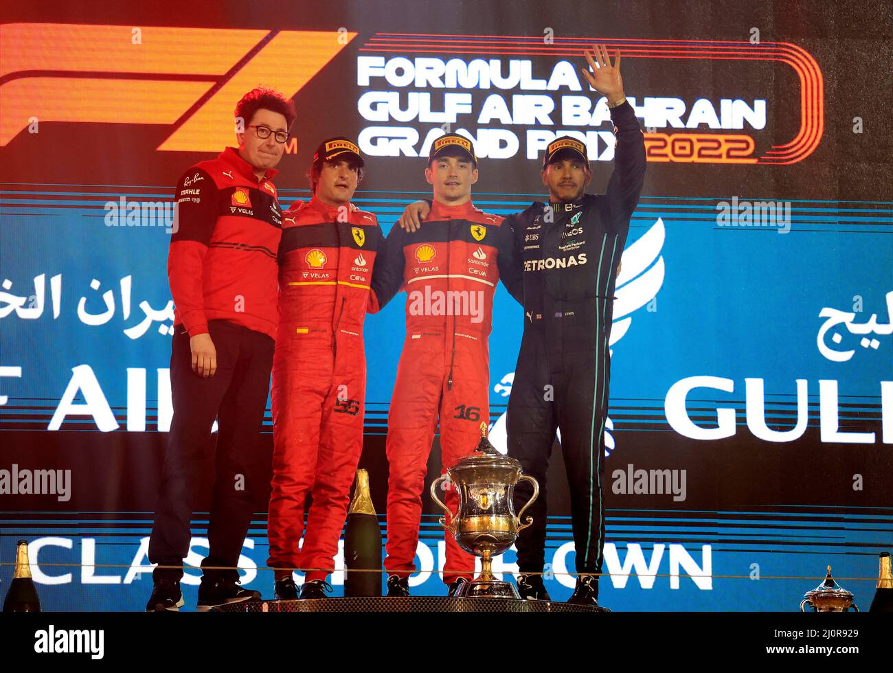 F1 bahrain 2022 ferrari hi-res stock photography and images - Alamy