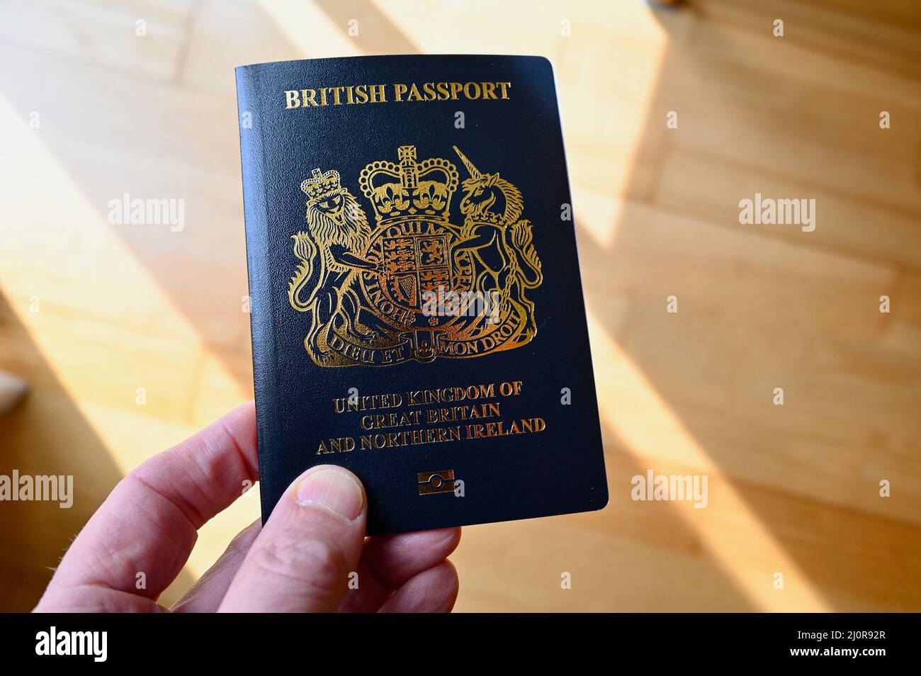 New uk passport hi-res stock photography and images - Alamy