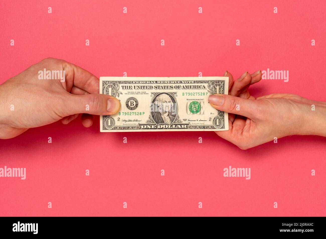 Two people fighting over money hi-res stock photography and images - Alamy