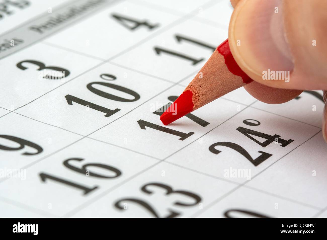 Agenda concept work planning hi-res stock photography and images - Alamy