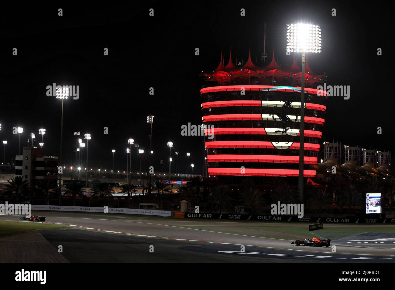 Sakhir, Bahrain. 20th Mar, 2022. Charles Leclerc (MON) Ferrari F1-75 ...