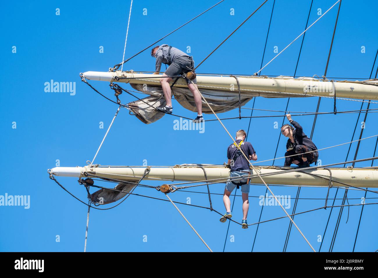 Gunilla tall ship hi-res stock photography and images - Alamy
