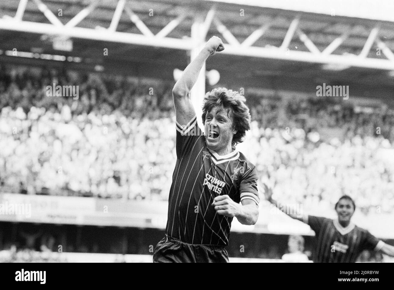 Football celebrates celebration Black and White Stock Photos & Images ...