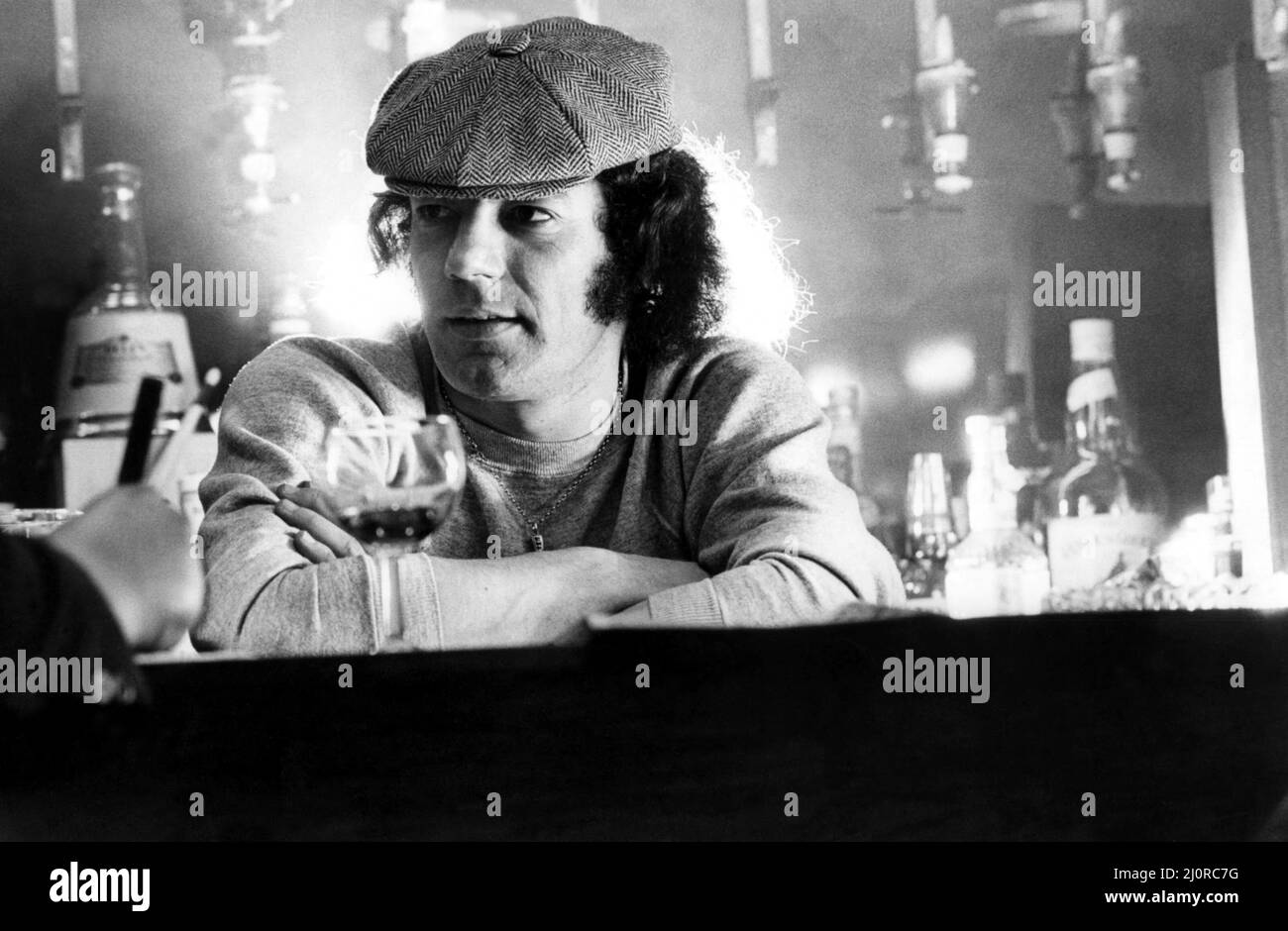 Brian Johnson lead singer of the rock group AC/DC is interviewed 7 ...