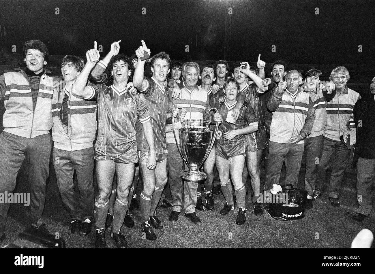 1984 european cup final stadio Black and White Stock Photos & Images ...