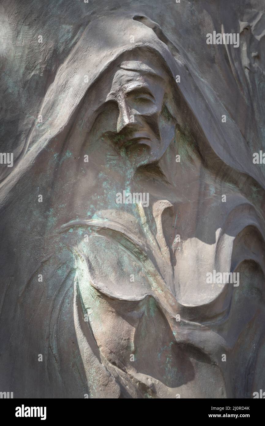 Bas-relief of Jesus Stock Photo - Alamy