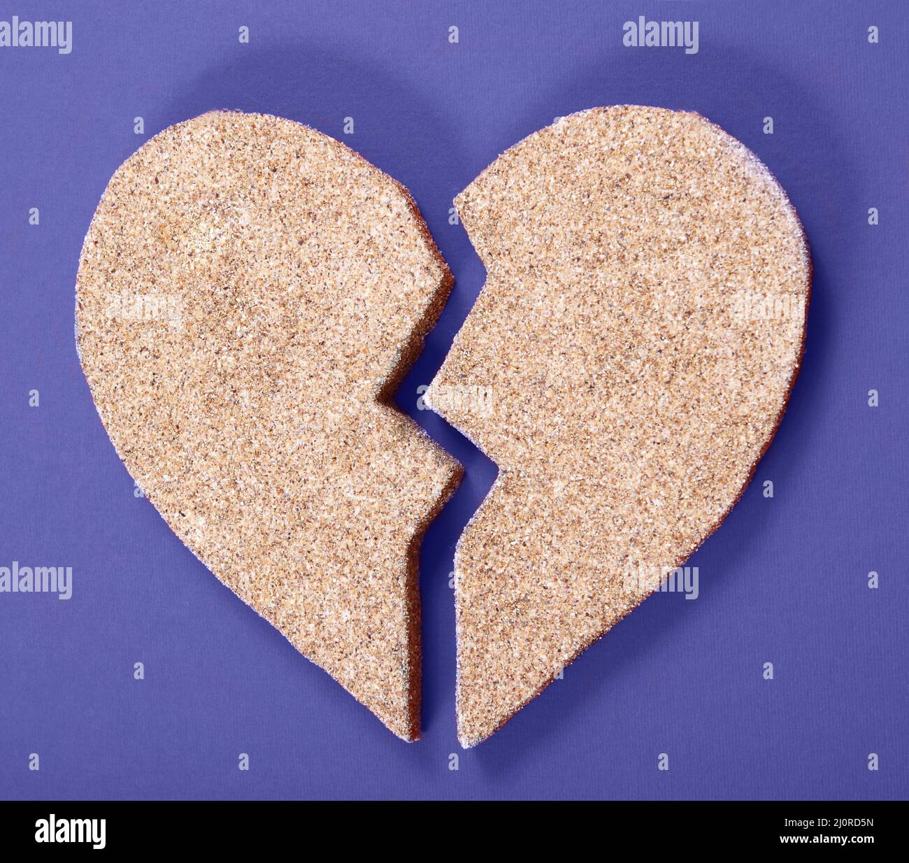Broken heart symbols hi-res stock photography and images - Alamy