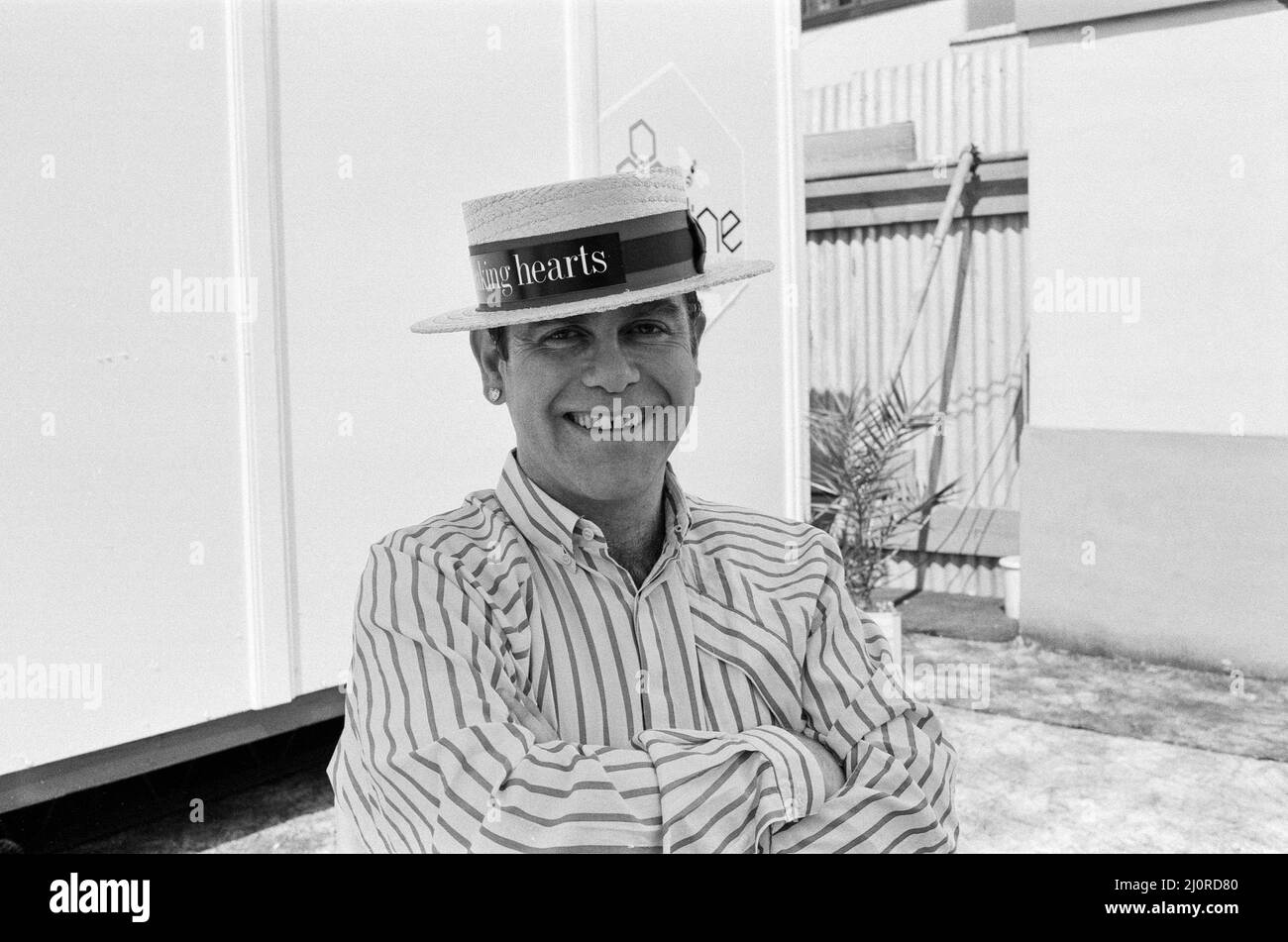 "Summer of 84" Elton John concert at Wembley Stadium, during the ...