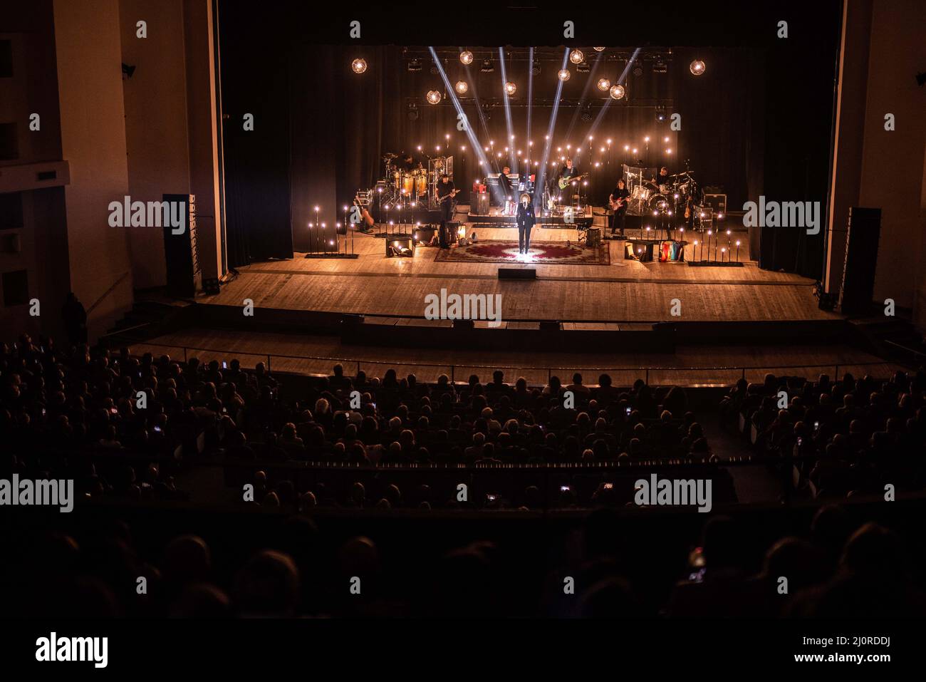 Avellino, Italy. 19th Mar, 2022. Fiorella Mannoia during Fiorella ...
