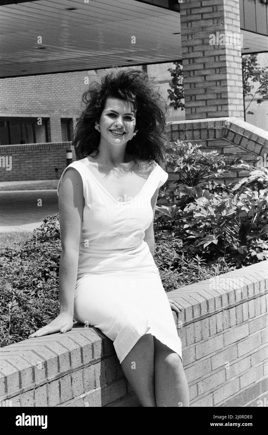 Cleo Rocos, Actress, pictured outside Southwark Crown Court, London ...