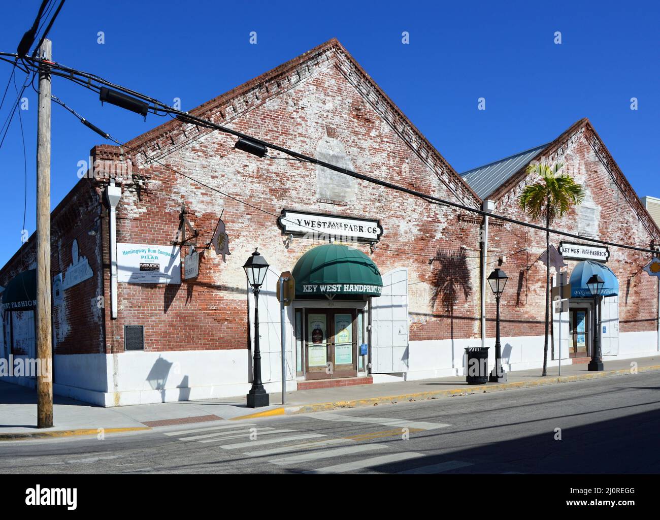 Street Scene in Downtown Key West, Florida Keys Stock Photo - Alamy