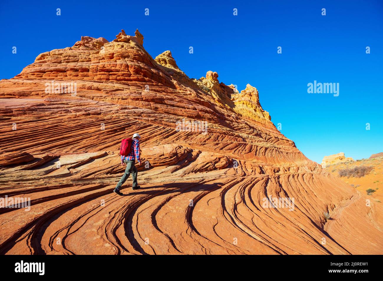 Hike in Utah Stock Photo - Alamy