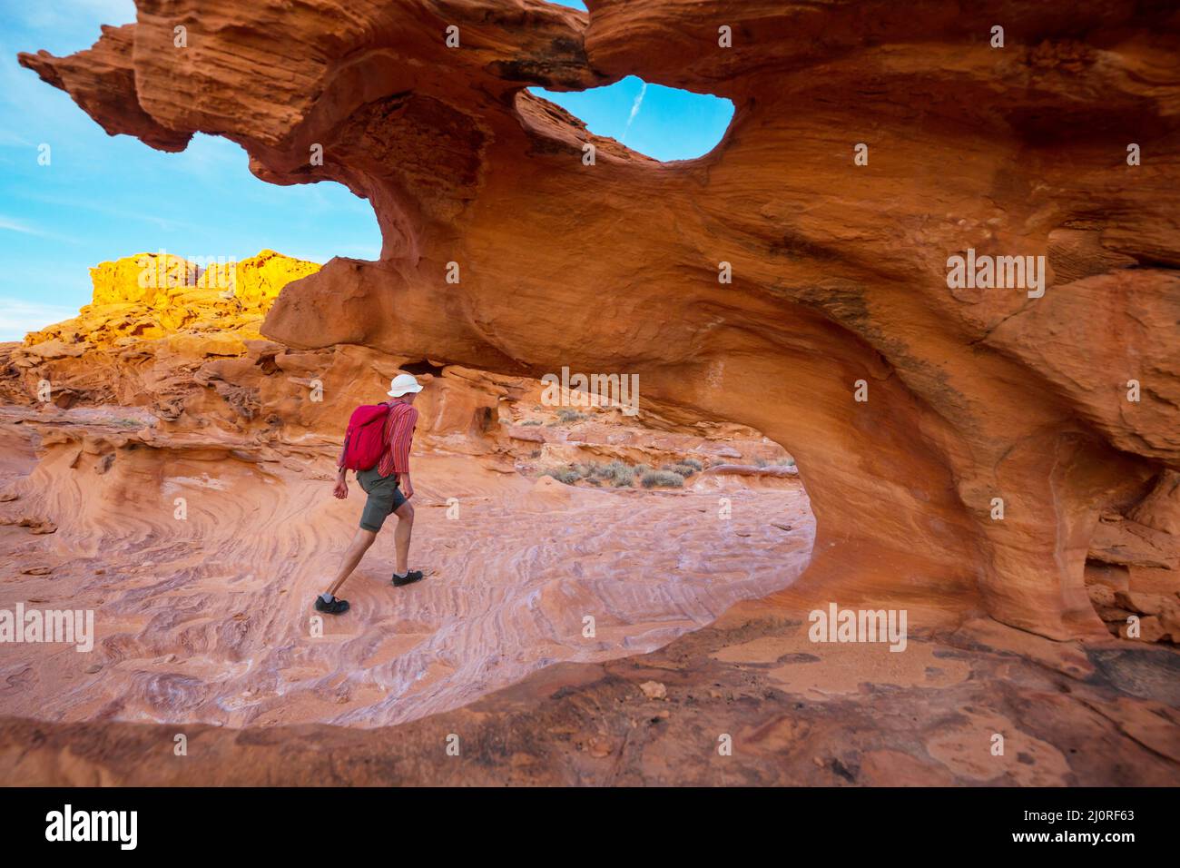 Hike in Utah Stock Photo - Alamy