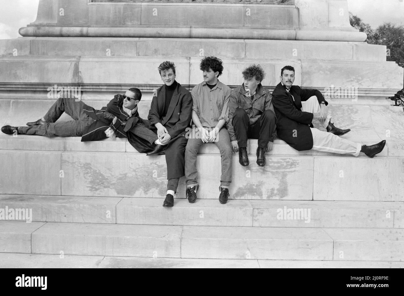 Liverpool band Frankie Goes To Hollywood, at Capitol Hill in Washington ...