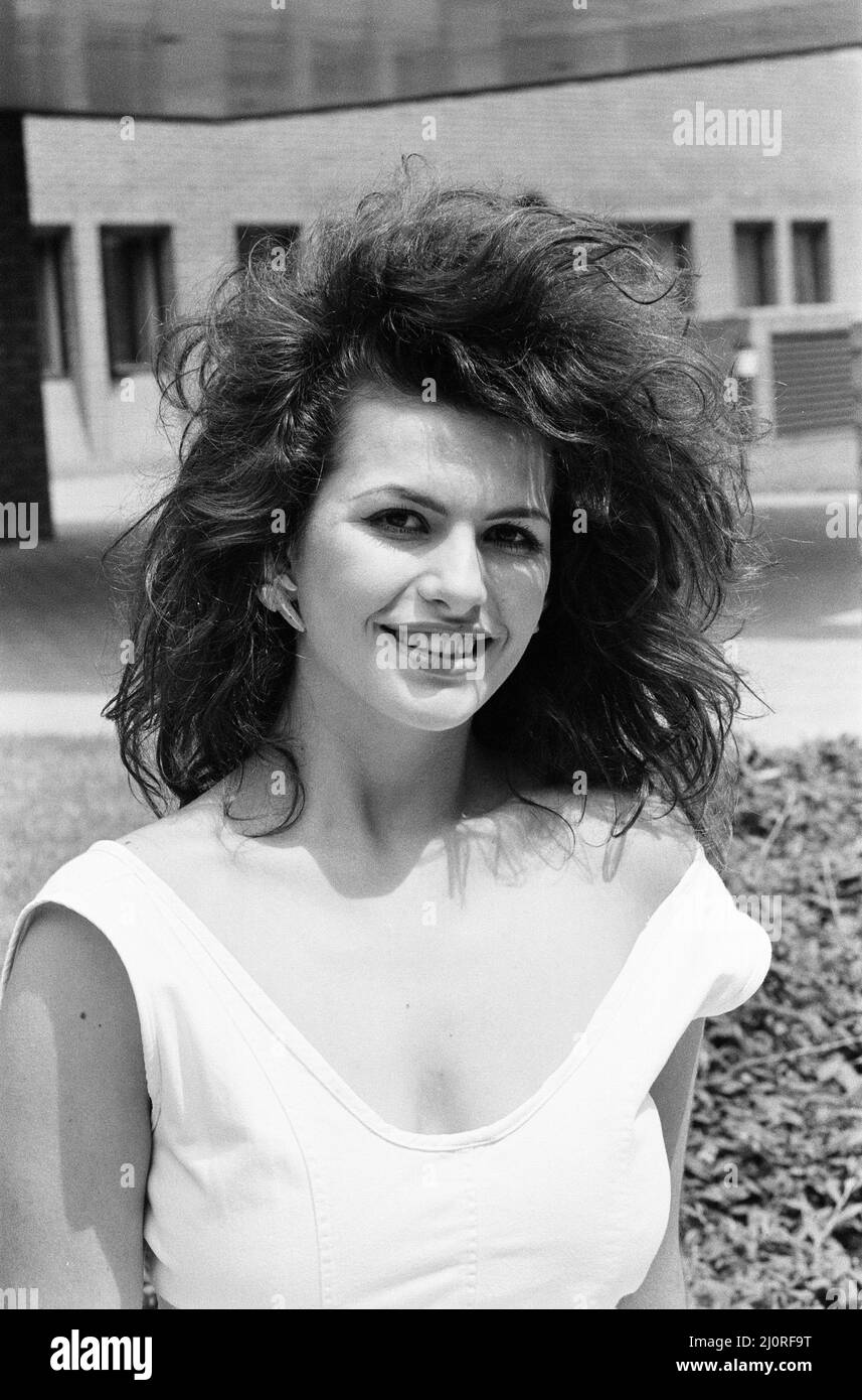 Cleo Rocos, Actress, pictured outside Southwark Crown Court, London ...