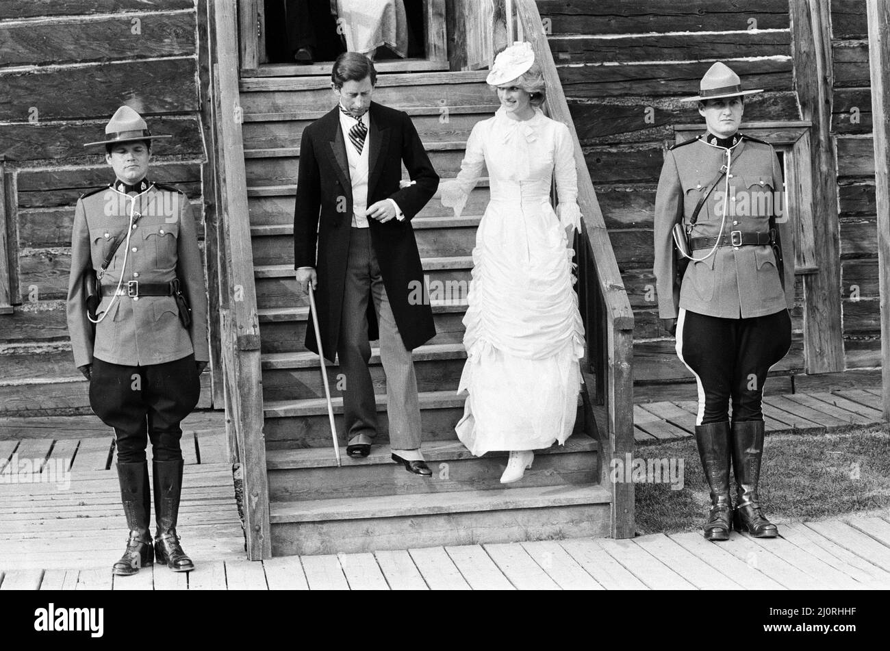 Princess diana the tour of canada 1983 hi-res stock photography and ...