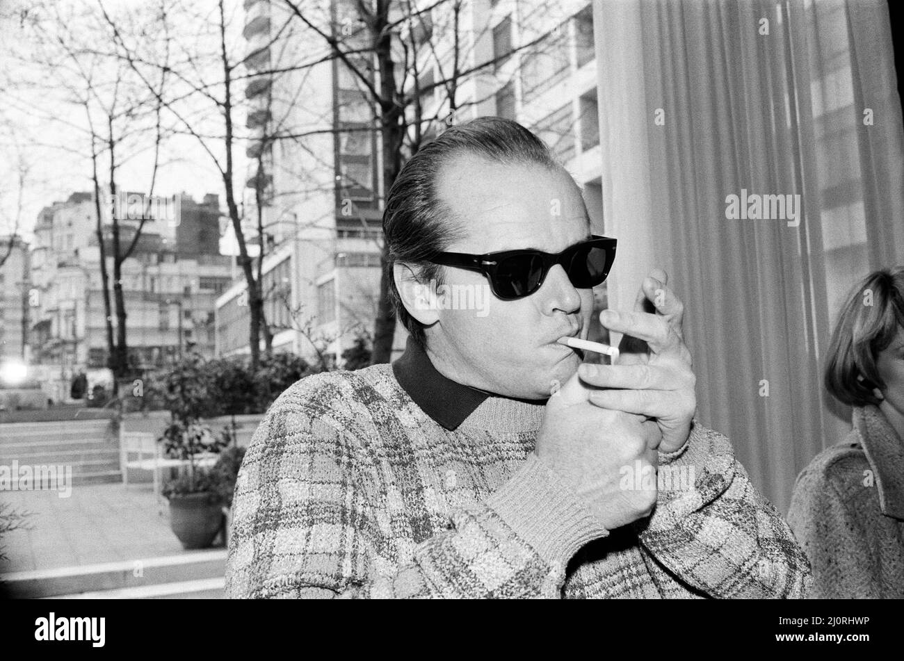 Jack Nicholson Smoking