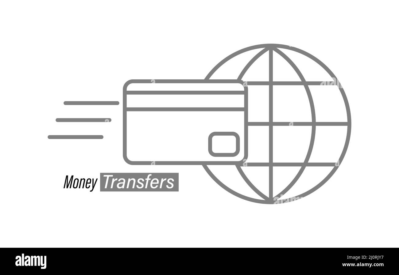 International money transfer Black and White Stock Photos & Images - Alamy