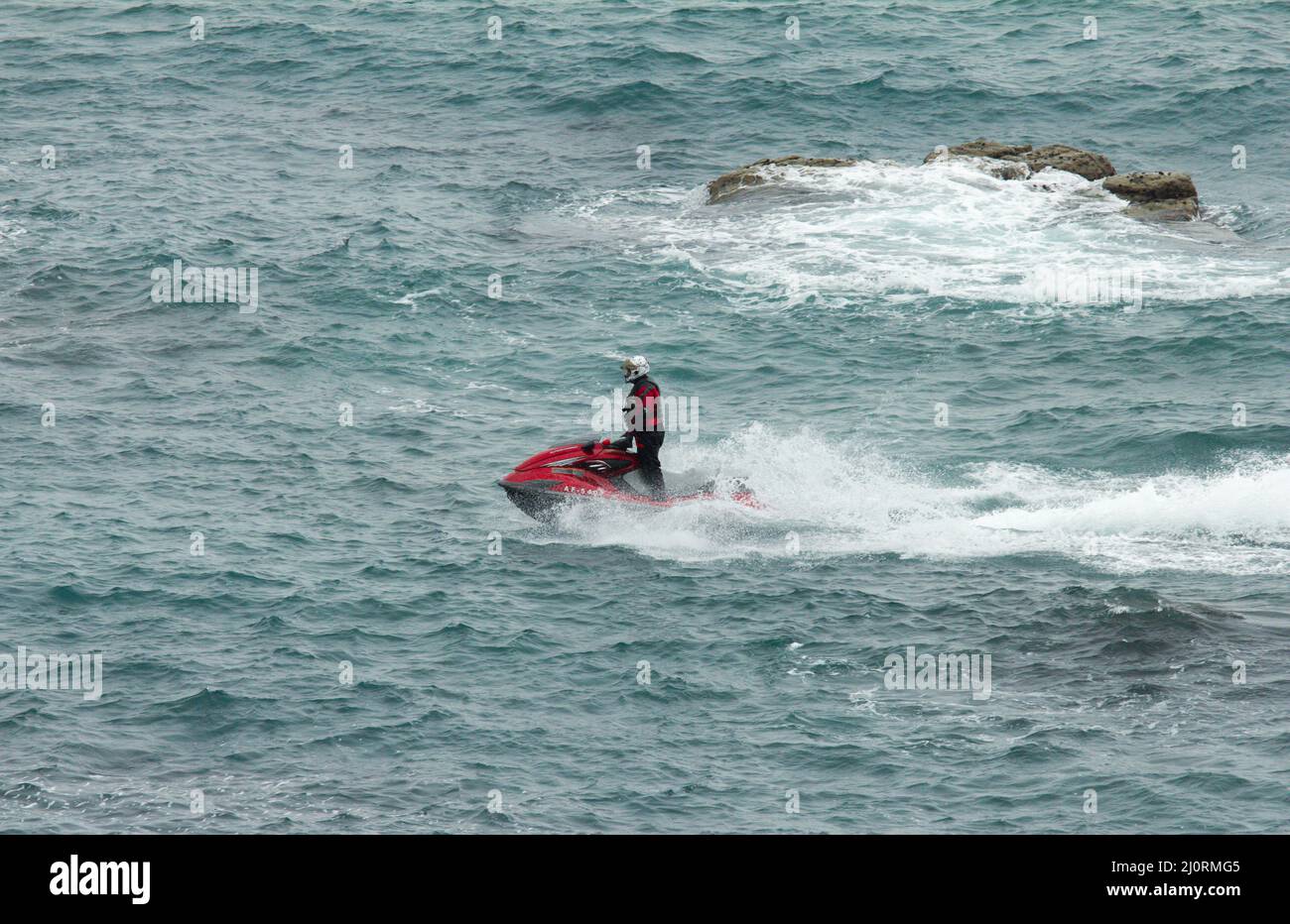 Cornwall jet ski hi-res stock photography and images - Alamy