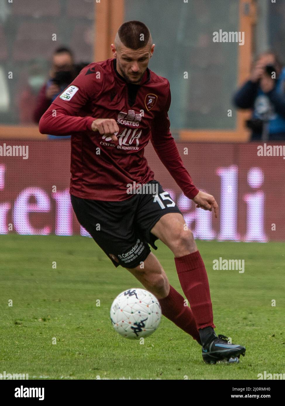 Stadio Oreste Granillo, Reggio Calabria, Italy, March 19, 2022, Bianchi ...